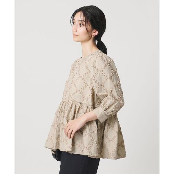 ZOZO問い合わせ番号:104445899ショップ:UNITED ARROWS，ユナイテッドアローズブランド:UNITED ARROWS，ユナイテッドアローズ商品名:エンブロイダリー フリル トップスカテゴリ:トップス>シャツ/ブラウ...