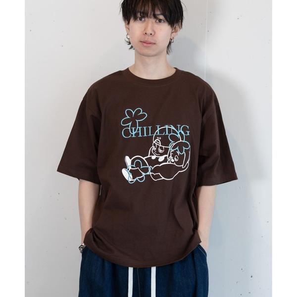 ZOZO問い合わせ番号:104445964ショップ:LIGHT HOUSE，ライトハウスブランド:bashful base Oriental，バッシュフルベースオリエンタル商品名:【bbO】バッシュフルくんCHILLING Tカテゴリ:トッ...