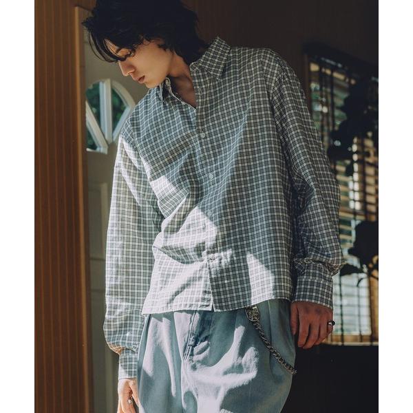 ZOZO問い合わせ番号:104446195ショップ:ASTRONOMY，アストロノミーブランド:Bleme，ブレム商品名:コンパクト 短丈 チェックシャツカテゴリ:トップス>シャツ/ブラウスブランド品番:blm251039素材:ポリエ...