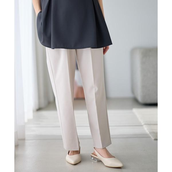 『タイムセール実施中』ZOZO問い合わせ番号:104446265ショップ:cross marche，クロスマルシェブランド:Rosemadame，ローズマダム商品名:麻調タックワイドパンツ（マタニティ/ 妊婦服）産前・産後対応カテゴリ:ママ...