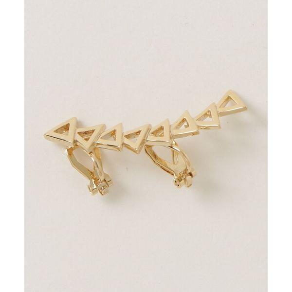 ZOZO問い合わせ番号:104446415ショップ:TONE，トーンブランド:tone，トーン商品名:TRIANGLESイヤーカフ(OG)カテゴリ:アクセサリー>ネックレスブランド品番:SCER-16-GLDカラー:ゴールドサイズ:F...