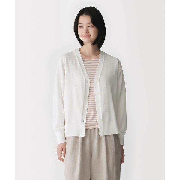 ZOZO問い合わせ番号:104446475ショップ:無印良品，ムジルシリョウヒンブランド:無印良品，ムジルシリョウヒン商品名:婦人 ＵＶカットライトニットＶネックカーディガンカテゴリ:トップス>カーディガン/ボレロブランド品番:454...