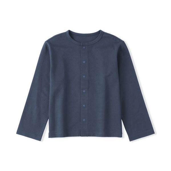 ZOZO問い合わせ番号:104446499ショップ:無印良品，ムジルシリョウヒンブランド:無印良品，ムジルシリョウヒン商品名:キッズ ＵＶカット梨地編みクルーネックカーディガンカテゴリ:トップス>カーディガン/ボレロブランド品番:45...