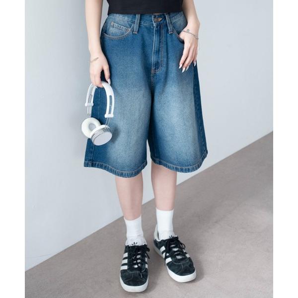 『タイムセール実施中』ZOZO問い合わせ番号:104446535ショップ:WEGO，ウィゴーブランド:WEGO，ウィゴー商品名:WEGO/【26年春夏新作】デニムハーフパンツカテゴリ:パンツ>デニムパンツブランド品番:WE26SS03...