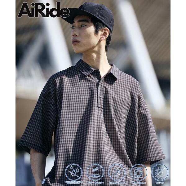 ZOZO問い合わせ番号:104446804ショップ:FREAK'S STORE，フリークスストアブランド:FREAK'S STORE，フリークスストア商品名:限定展開 AiRide/エアライド リラックスフィット ポロシャツ/ポケッタブル/...