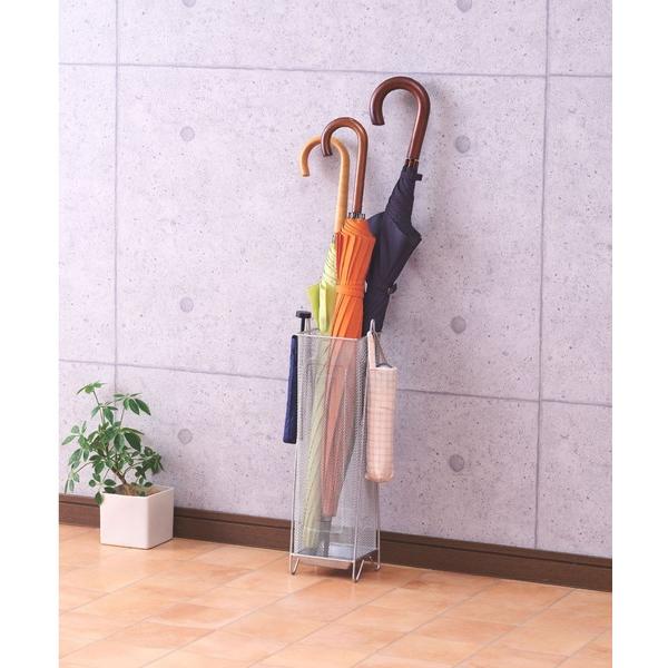 ZOZO問い合わせ番号:104446854ショップ:PEARL LIFE，パール ライフブランド:PEARL LIFE，パールライフ商品名:メッシュアンブレラスタンド角型カテゴリ:インテリア>収納グッズブランド品番:N-7119/N-...