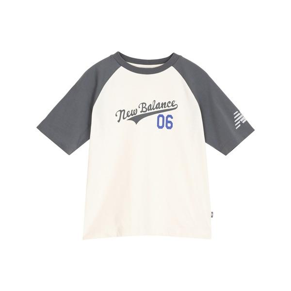 『タイムセール実施中』ZOZO問い合わせ番号:104446860ショップ:New Balance，ニューバランスブランド:New Balance，ニューバランス商品名:グラフィックラグランショートスリーブシャツカテゴリ:トップス>Tシ...