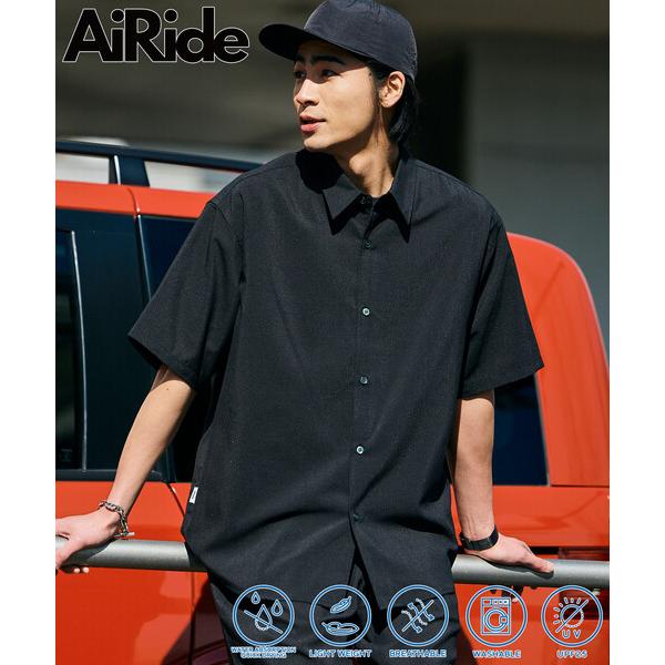 ZOZO問い合わせ番号:104446887ショップ:FREAK'S STORE，フリークスストアブランド:FREAK'S STORE，フリークスストア商品名:限定展開 AiRide/エアライド リラックスフィット ショートスリーブ レギュラ...