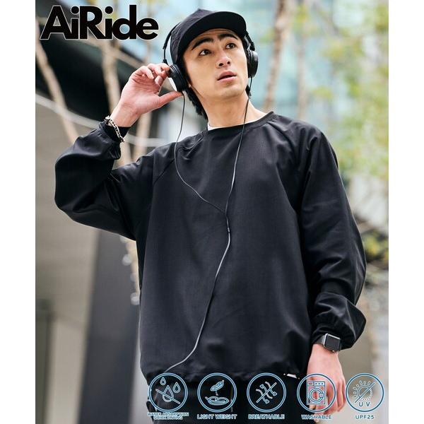 ZOZO問い合わせ番号:104446907ショップ:FREAK'S STORE，フリークスストアブランド:FREAK'S STORE，フリークスストア商品名:限定展開 AiRide/エアライド リラックスフィット ラグランロングスリーブ プ...