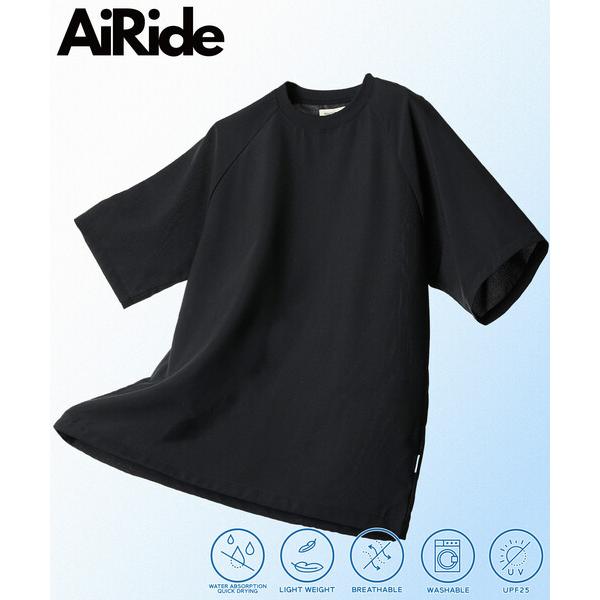 ZOZO問い合わせ番号:104446952ショップ:FREAK'S STORE，フリークスストアブランド:FREAK'S STORE，フリークスストア商品名:限定展開 AiRide/エアライド リラックスフィット ラグランショートスリーブ ...