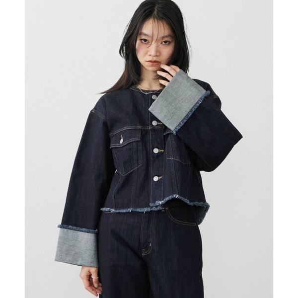ZOZO問い合わせ番号:104447339ショップ:EDWIN，エドウインブランド:EDWIN，エドウィン商品名:EDWIN エドウィン ロールアップ デニムジャケット Gジャンカテゴリ:ジャケット/アウター>デニムジャケットブランド...