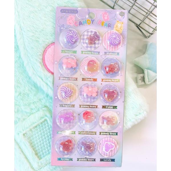 ZOZO問い合わせ番号:104447379ショップ:Bonjour Sagan，ボンジュールサガンブランド:LAC-VERT，ラック・ヴェール，Bonjour Sagan，ボンジュールサガン商品名:キャンディーグミベアーシールカテゴリ:雑貨...