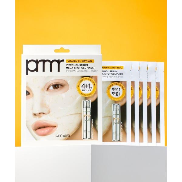 ※このアイテムは返品・交換対象外商品です。コスメ商品ZOZO問い合わせ番号:104447736ショップ:primera，プリメラブランド:primera，プリメラ商品名:ビタチノールセラム メガショット ゲルマスク 4+1企画セットカテゴリ...