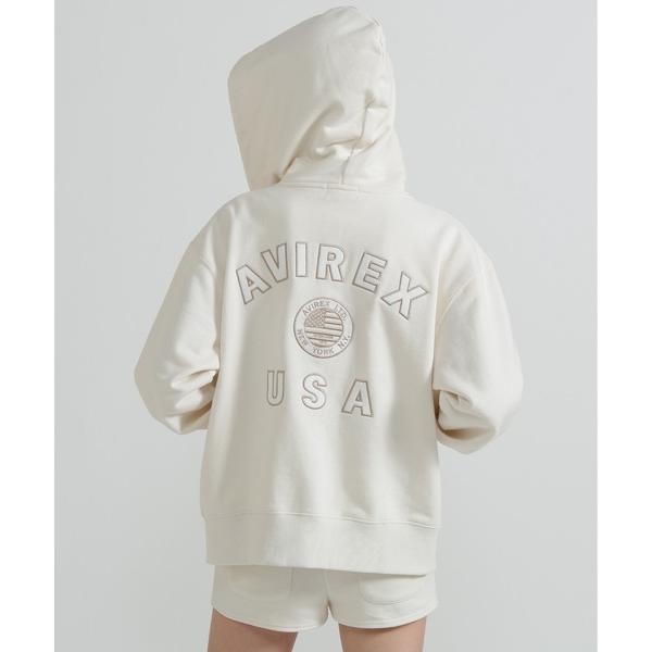 ZOZO問い合わせ番号:104447876ショップ:AVIREX WOMAN，アヴィレックス ウーマンブランド:AVIREX，アヴィレックス商品名:《直営店限定》VARSITY FLAG PARKAカテゴリ:トップス>パーカーブランド...