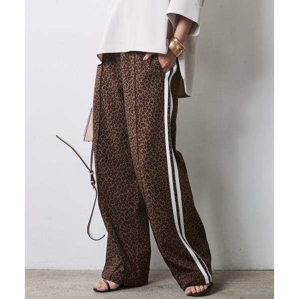 ZOZO問い合わせ番号:104447938ショップ:SMILE LAND，スマイルランドブランド:CHIC STYLE，シックスタイル，SMILE LAND，スマイルランド商品名:レオパードトラックパンツ＜大きいサイズ有＞シックスタイルカテ...