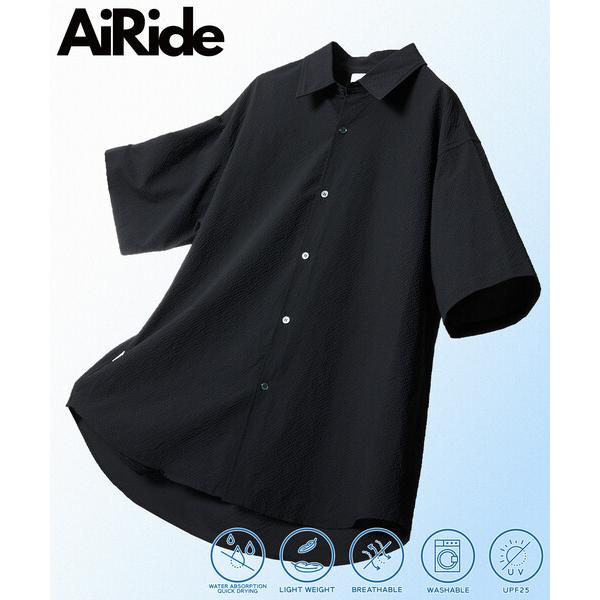 ZOZO問い合わせ番号:104448165ショップ:FREAK'S STORE，フリークスストアブランド:FREAK'S STORE，フリークスストア商品名:限定展開 AiRide/エアライド リラックスフィット ショートスリーブ シアサッ...