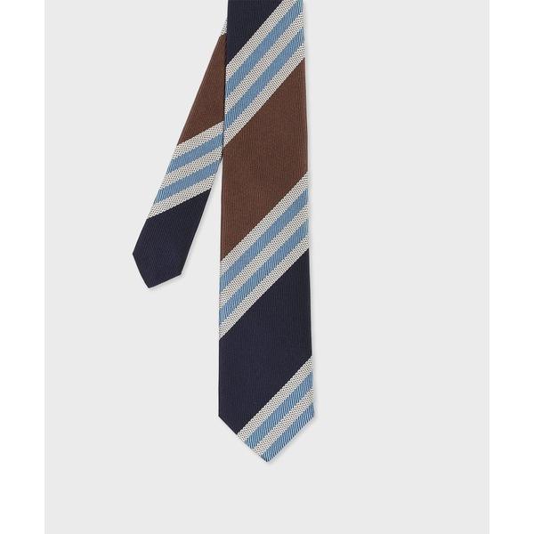ZOZO問い合わせ番号:104449398ショップ:Paul Smith，ポール・スミスブランド:Paul Smith，ポールスミス商品名:テクスチャーパネルストライプ タイ【160132 552MT】カテゴリ:フォーマルスーツ/小物&gt...