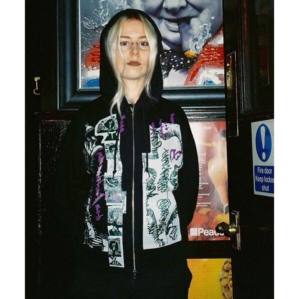 ZOZO問い合わせ番号:104449541ショップ:EDIFICE，エディフィスブランド:PULP/417EDIFICE，パルプフォーワンセブンエディフィス商品名:UK ARTIST PROJECT【LEOMI】FLOWERS HOODIE...