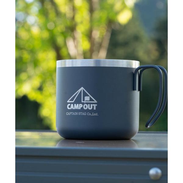 『タイムセール実施中』ZOZO問い合わせ番号:104456920ショップ:CAPTAIN STAG，キャプテンスタッグブランド:CAPTAIN STAG，キャプテンスタッグ商品名:キャンプアウト ダブルステンレスマグカップ350カテゴリ:ア...
