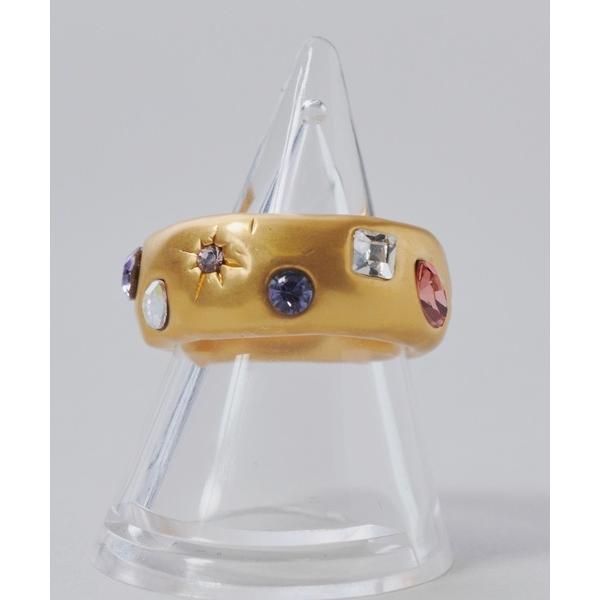 『セール実施中』参考価格：5，060円発売時期：2023年10月コンディション：B（目立つ使用感なし）使用感が少ない、または気にならないアイテム表面：傷参考商品名：【whim × GIUNON】Stone Embed Ring(Pastel...