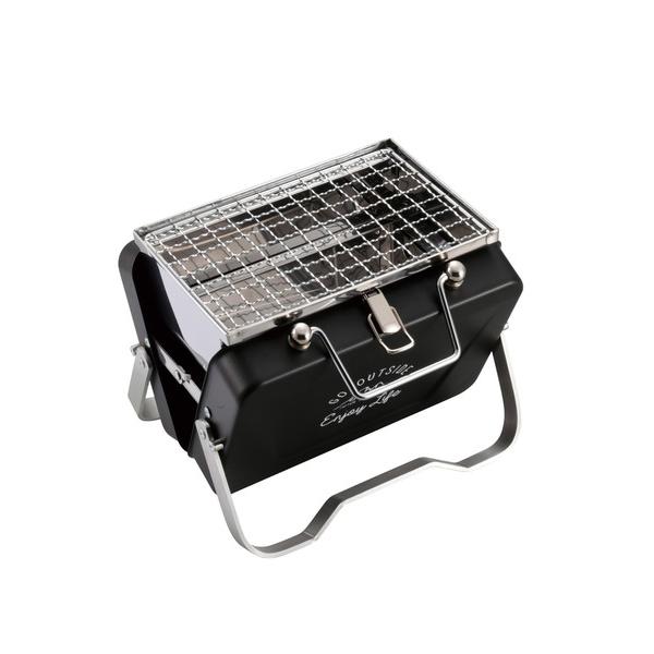 ZOZO問い合わせ番号:104461407ショップ:CAPTAIN STAG，キャプテンスタッグブランド:CAPTAIN STAG，キャプテンスタッグ商品名:モンテ V型卓上グリル B6型カテゴリ:アウトドア/スポーツ>アウトドアグッ...