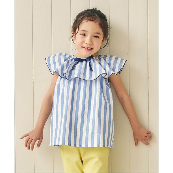 ZOZO問い合わせ番号:104485579ショップ:F.O.Online Store，エフオーオンラインストアブランド:apres les cours，アプレレクール商品名:【WEB限定】2WAYフリル衿チュニックカテゴリ:トップス>...