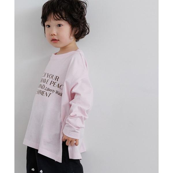 ZOZO問い合わせ番号:104485686ショップ:LOWRYS FARM，ローリーズファームブランド:LOWRYS FARM，ローリーズファーム商品名:ロゴフォトロンＴ　656104カテゴリ:トップス>Tシャツ/カットソーブランド品...