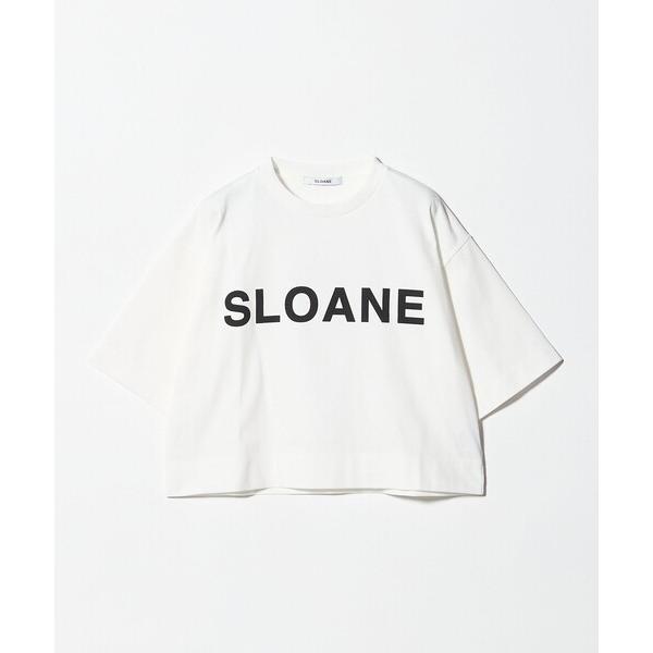 ZOZO問い合わせ番号:104486155ショップ:UNITED ARROWS，ユナイテッドアローズブランド:SLOANE，スローン，UNITED ARROWS，ユナイテッドアローズ商品名:＜SLOANE＞ロゴ クロップド Tシャツカテゴリ...
