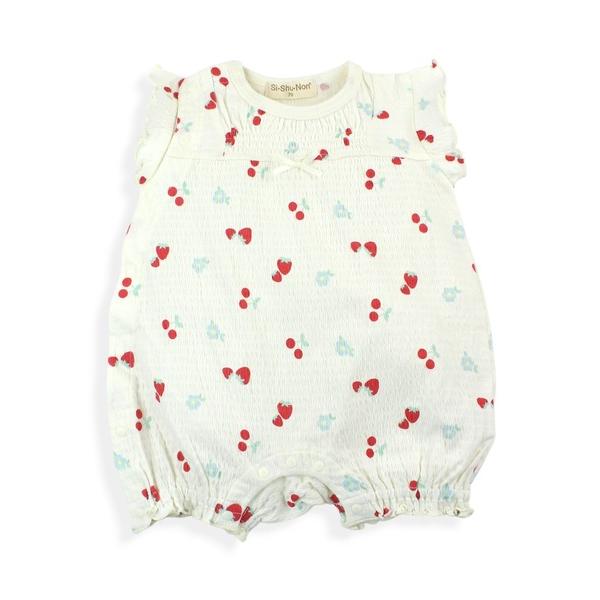 ※このアイテムは返品・交換対象外商品です。ZOZO問い合わせ番号:104486424ショップ:Si・Shu・Non，シ・シュ・ノンブランド:Si・Shu・Non，シシュノン商品名:フルーツガラロンパースカテゴリ:ママ＆ベビー>ロンパー...