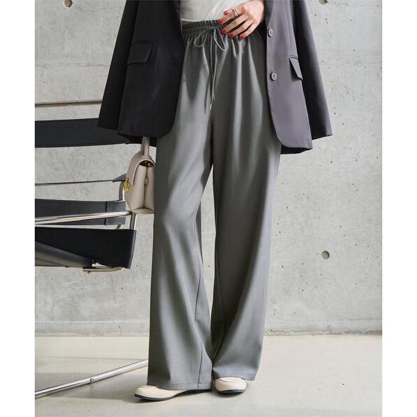 ZOZO問い合わせ番号:104487467ショップ:kobelettuce，コウベレタスブランド:KOBE LETTUCE，コウベレタス商品名:選べるサイズ 防シワウエストゴムワイドパンツカテゴリ:パンツ>その他パンツブランド品番:M...