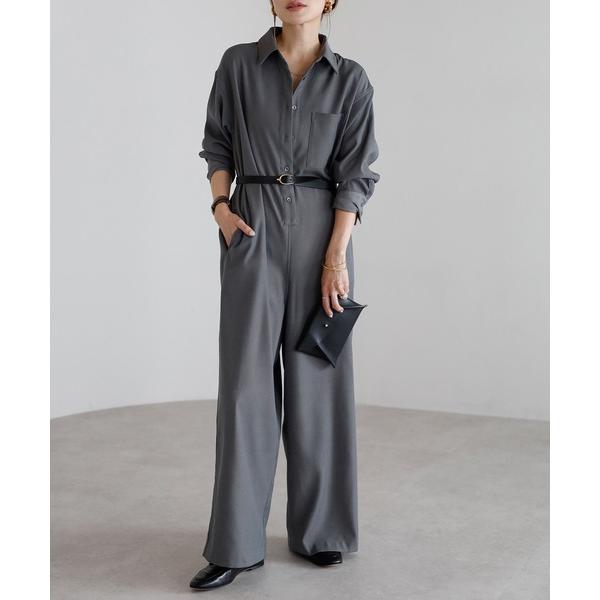 『タイムセール実施中』ZOZO問い合わせ番号:104487769ショップ:Bonjour Sagan，ボンジュールサガンブランド:Bonjour Sagan，ボンジュールサガン商品名:クリーンシャツロンパースカテゴリ:オールインワン・サロペ...