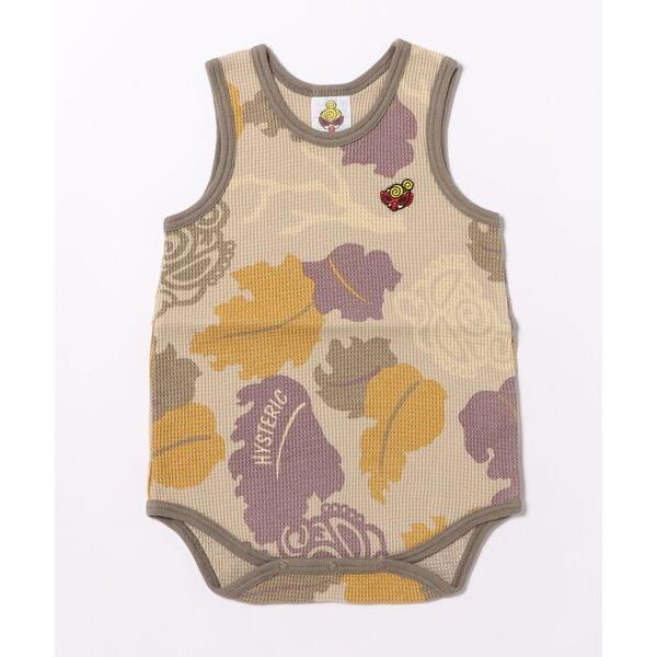 ※このアイテムは返品・交換対象外商品です。ZOZO問い合わせ番号:104487998ショップ:HYSTERIC MINI，ヒステリックミニブランド:HYSTERIC MINI，ヒステリックミニ商品名:LEAF CAMO総柄 ノースリーブロン...