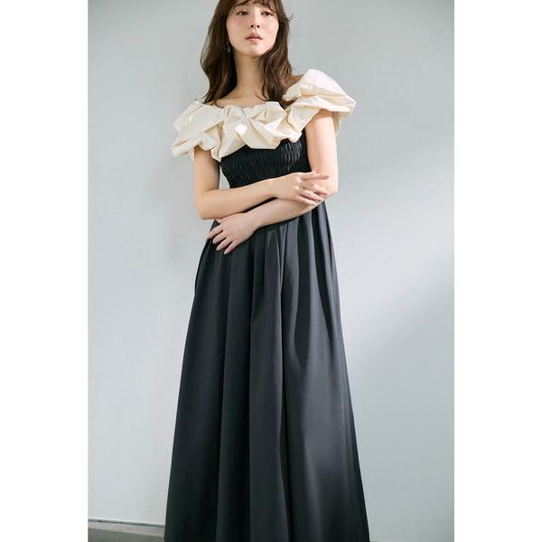 ZOZO問い合わせ番号:104488823ショップ:FRAY I.D，フレイ アイディーブランド:FRAY I.D，フレイアイディー商品名:バルーンフリルシャーリングワンピースカテゴリ:ワンピース/ドレス>ワンピースブランド品番:FW...