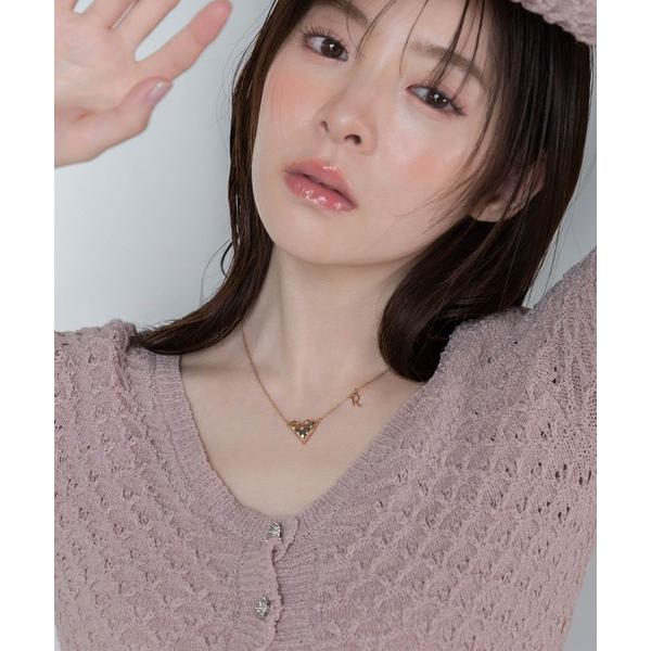 ZOZO問い合わせ番号:104489527ショップ:RANDA，ランダブランド:RANDA，ランダ商品名:【Heart Collection】ハートビジューネックレスカテゴリ:アクセサリー>ネックレスブランド品番:FA37316素材:...