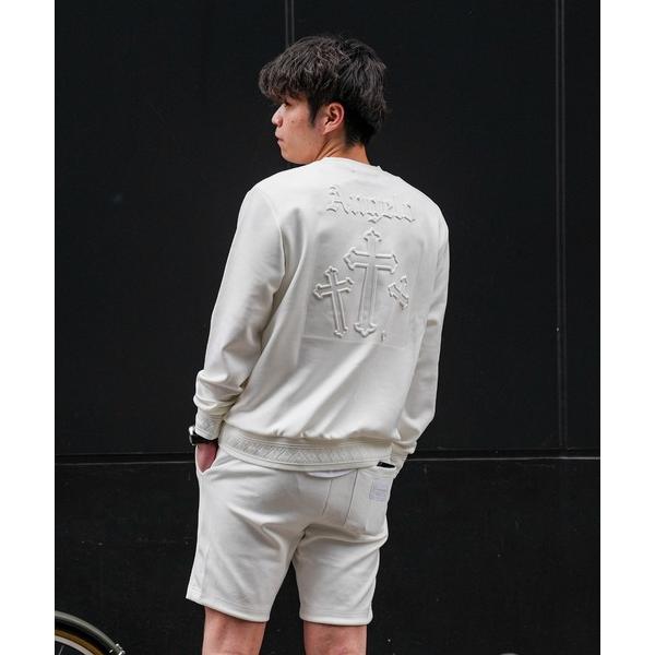 ZOZO問い合わせ番号:104489532ショップ:adamsJUGGLER，アダムスジャグラーブランド:adamsJUGGLER，アダムスジャグラー商品名:RTEG S/クロススウェットプルカテゴリ:トップス>スウェットブランド品番...