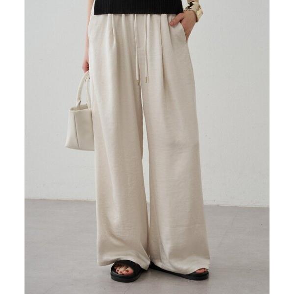 ZOZO問い合わせ番号:104489923ショップ:LOUNGEDRESS，ラウンジドレスブランド:LOUNGEDRESS，ラウンジドレス商品名:サテンワイドイージーパンツカテゴリ:パンツ>その他パンツブランド品番:LDZ106140...