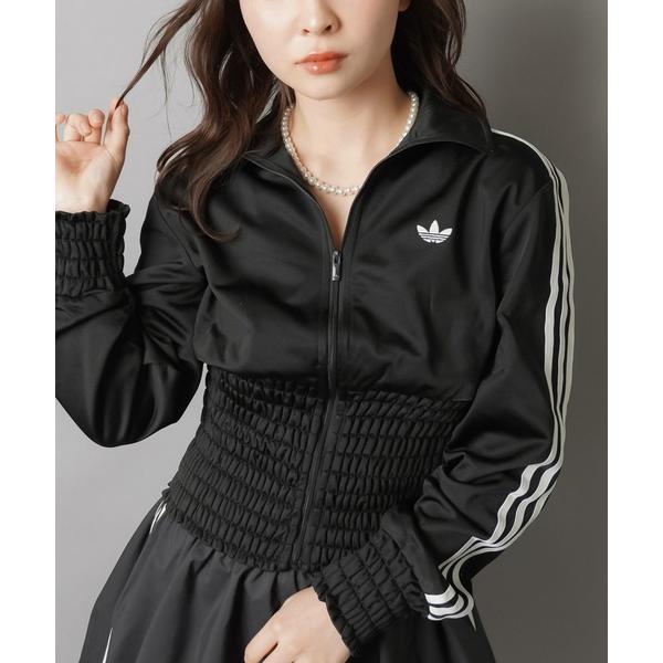 ZOZO問い合わせ番号:104490244ショップ:SPINNS，スピンズブランド:adidas，アディダス，SPINNS，スピンズ商品名:【adidas/アディダス】シャーリングトラックジャケットカテゴリ:トップス>ジャージブランド...