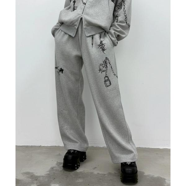 ZOZO問い合わせ番号:104490360ショップ:A'GEM/9 × .kom，エージェムナインブランド:ARULE，アルール商品名:A'GEM/9 × .kom 『ARULE/アルール』Chain Cross Graphic Sweat...