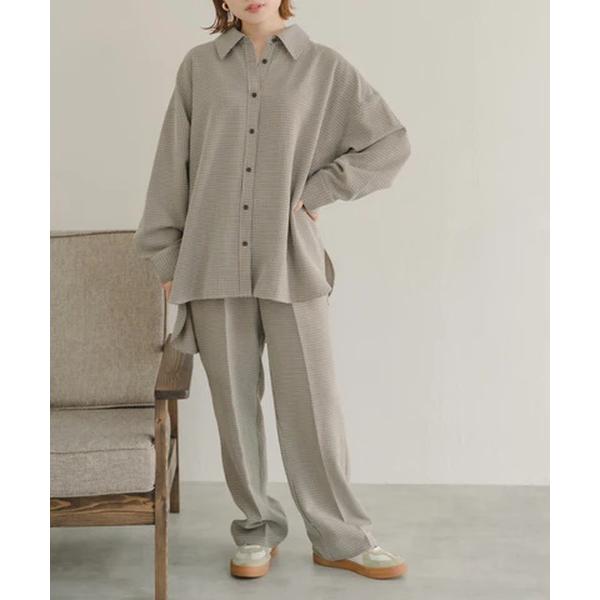 『タイムセール実施中』ZOZO問い合わせ番号:104490443ショップ:merrylatte，メリーラテブランド:merrylatte，メリーラテ商品名:ハウンドトゥース・チェックセットアップ【IROHANI】カテゴリ:ジャケット/アウタ...