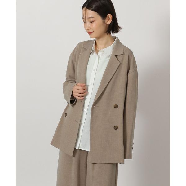 ZOZO問い合わせ番号:104490747ショップ:LAKOLE，ラコレブランド:LAKOLE，ラコレ商品名:リネンタッチダブルジャケット / 654319カテゴリ:ジャケット/アウター>テーラードジャケットブランド品番:654319...