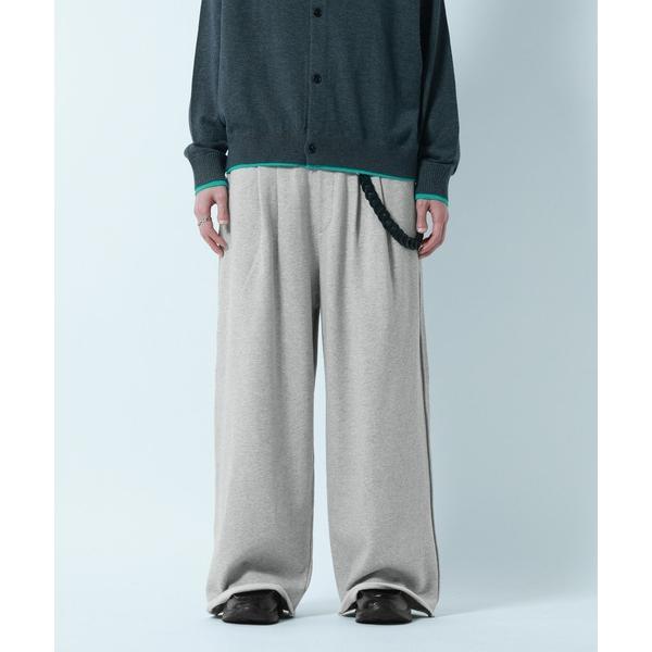 ZOZO問い合わせ番号:104490805ショップ:RAGEBLUE，レイジブルーブランド:RAGEBLUE，レイジブルー商品名:Design Cut Straight Wide Sweat Pants/カットオフストレートワイドスウェット...
