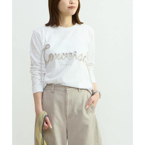 ZOZO問い合わせ番号:104491216ショップ:CONVERSE TOKYO，コンバーストウキョウブランド:CONVERSE TOKYO，コンバーストウキョウ商品名:SPINDLE LOGO LONGSLEEVE TEEカテゴリ:トップ...