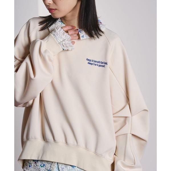 『タイムセール実施中』ZOZO問い合わせ番号:104526826ショップ:ROSE BUD，ローズバッドブランド:ROSE BUD，ローズバッド商品名:(CREOLME)VOLUME SLEEVE PULLOVERカテゴリ:トップス>...