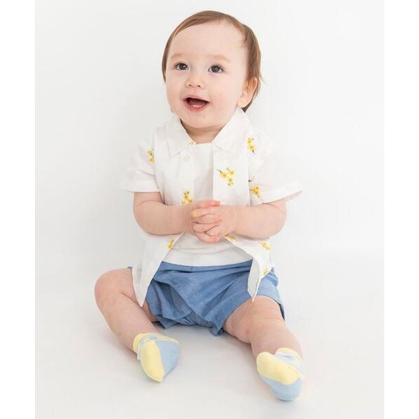 ※このアイテムは返品・交換対象外商品です。ZOZO問い合わせ番号:104526842ショップ:branshes，ブランシェスブランド:branshes，ブランシェス商品名:【おそろい】花刺しゅうカバーオールカテゴリ:ママ＆ベビー>ロン...