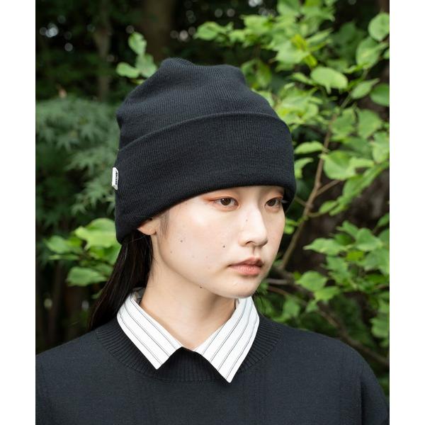 ZOZO問い合わせ番号:104526864ショップ:CREO STORE，クレオストアブランド:WITH OR WITHOUT，ウィズオアウィズアウト商品名:シルク混片畦ニットキャップ／リブ編み × ウールカシミヤブレンドカテゴリ:帽子&g...