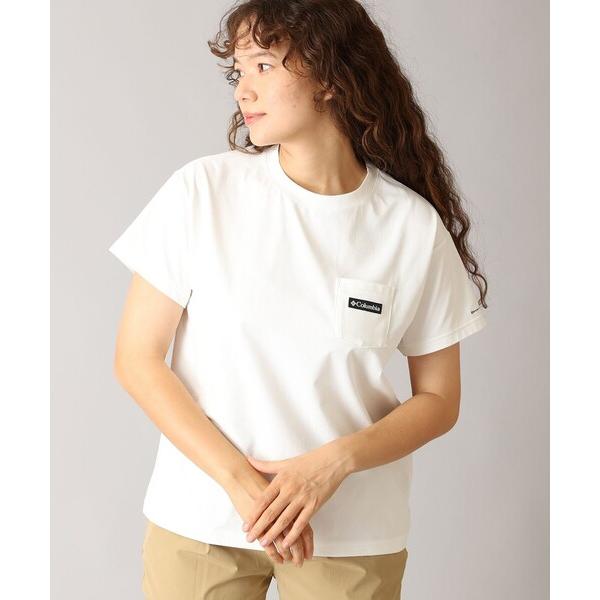 ZOZO問い合わせ番号:104526895ショップ:Columbia，コロンビアブランド:Columbia，コロンビア商品名:Columbia/ ウィメンズツイードキャナルポケットショートスリーブTシャツ /コロンビアカテゴリ:トップス&g...