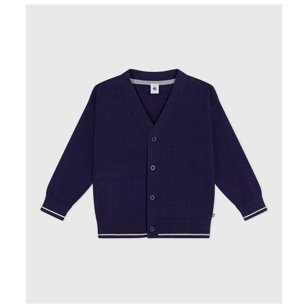 ZOZO問い合わせ番号:104527060ショップ:PETIT BATEAU，プチバトーブランド:PETIT BATEAU，プチバトー商品名:Vネックコットンニットカーディガンカテゴリ:トップス>カーディガン/ボレロブランド品番:A0...