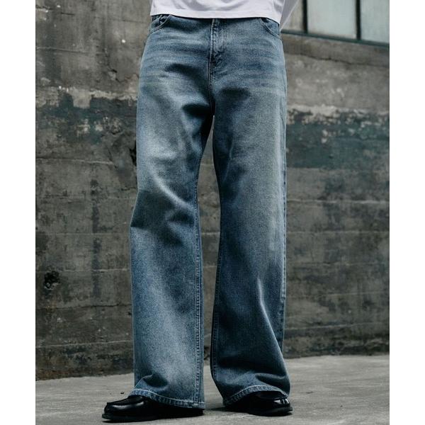 ZOZO問い合わせ番号:104527196ショップ:apres jour mignon，アプレジュールミニョンブランド:Regen Glanz，レーゲングランツ商品名:vintage wash straight denim pants / ...