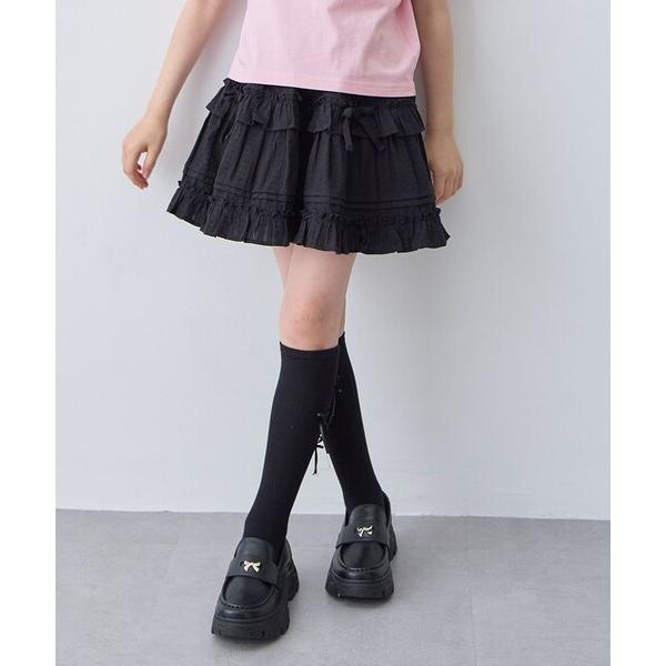 ZOZO問い合わせ番号:104527526ショップ:ANY，エニィブランド:ANY，エニィ商品名:【洗濯機可能】カラミドビー ティアードスカパンカテゴリ:スカート>スカートブランド品番:RSFKLM0425素材:ブラック/オフホワイト...