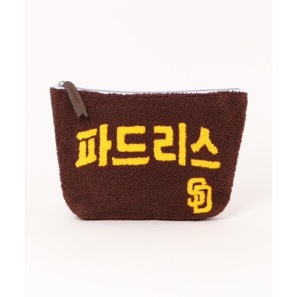 『タイムセール実施中』ZOZO問い合わせ番号:104528053ショップ:baron，バロンブランド:MLB，メジャーリーグベースボール商品名:MLB さがら刺繍ポーチ20-2カテゴリ:財布/小物>ポーチブランド品番:MLB-PCH2...